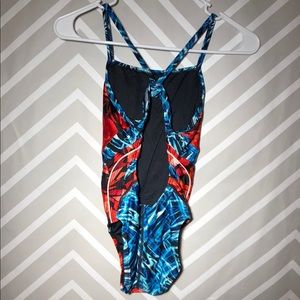 Speedo | Swim | Speedo Women Small Swimsuit Multi Color One Piece ...